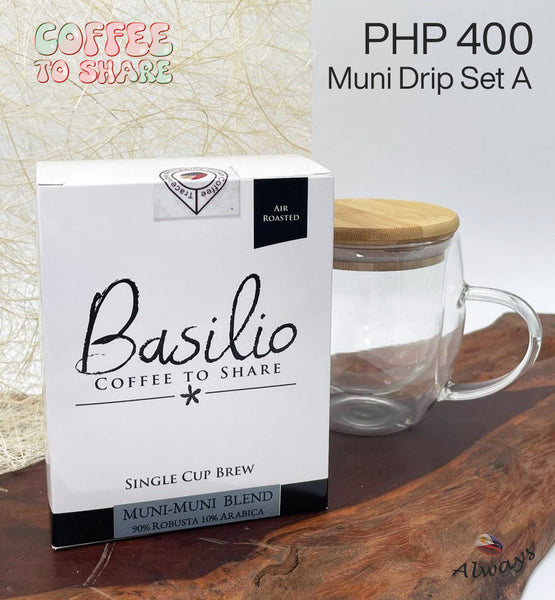 Muni-Muni Drip 7 Gift Set – BASILIO COFFEE TO SHARE